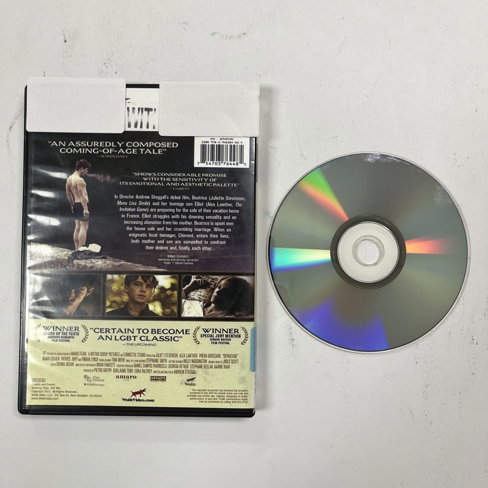 Departure (DVD) Phenix Brossard Juliet Stevenson Alex Lawther Former ...