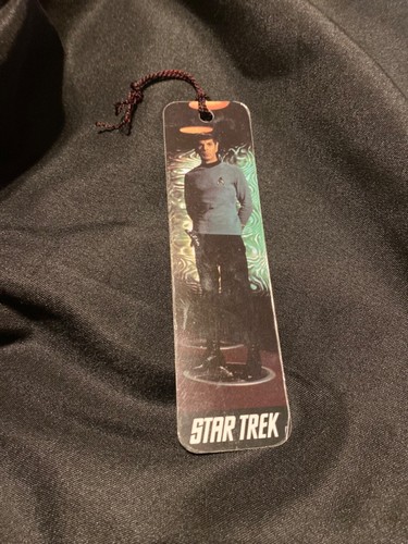 STAR TREK Paramount 1991 OFFICER SPOCK Bookmarks TRANSPORTAL ROOM | eBay