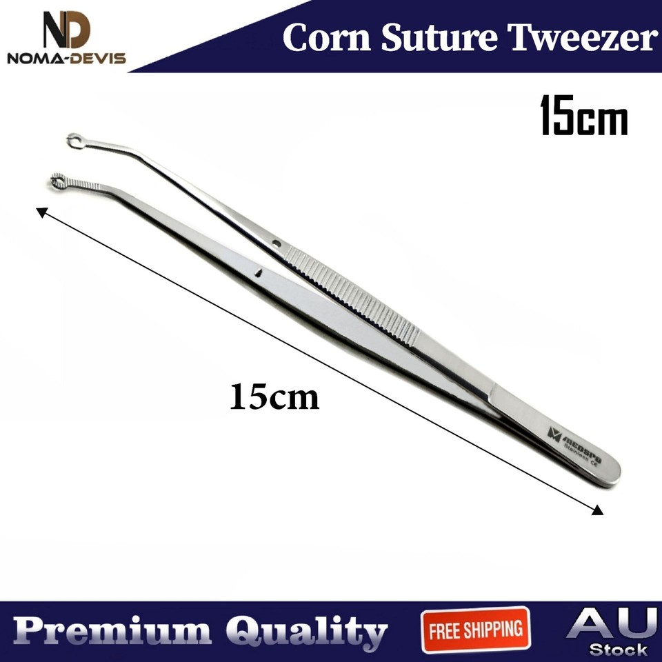 Surgical Dental Corn Suture Tweezer Plier Classic Surgical Forceps NEW ...