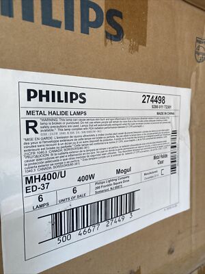 Philips Metal Halide Lamps Mogul ED-37 400W MH400/U | eBay