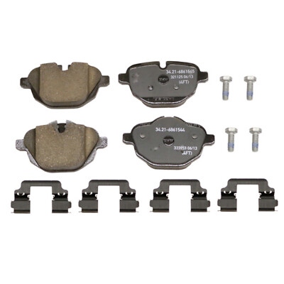 Genuine OEM Rear Disc Brake Pad Set For BMW F10 F25 E89 528i 535i ...