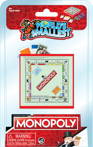 World's Smallest - Monopoly Game - Miniature RETRO Toy NEW | eBay