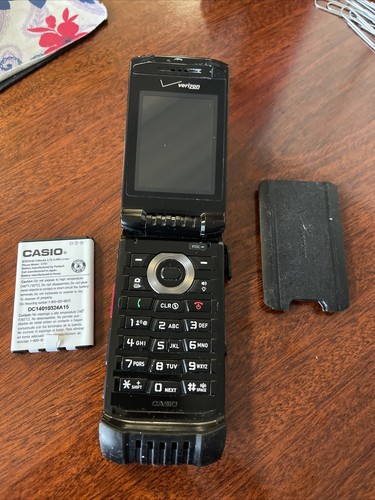Excellent 3G Casio G'zone Ravine 2 C781 Verizon Basic Flip Phone Rugged ...