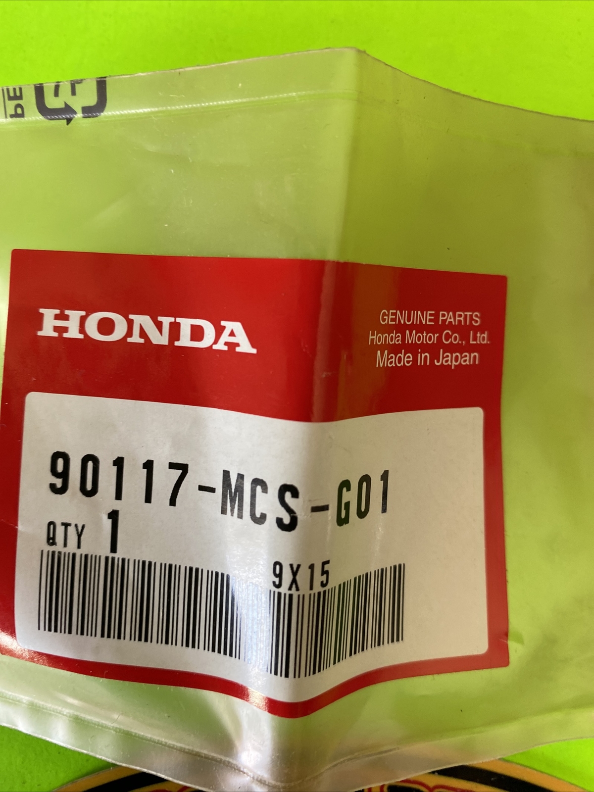 Honda ST1300 '03 Bolt Socket 8Mm 90117-MCS-G01 OEM for sale online | eBay