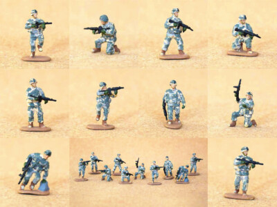 U.S. Army in Afghanistan 1/72 Finished 10 figures model Set Caesar | eBay