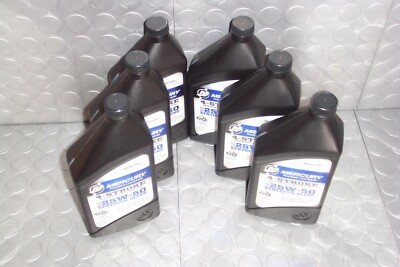 Mercury Marine Mercruiser Racing Motor Oil 4 Stroke 25W 50 92-8M0078013 ...