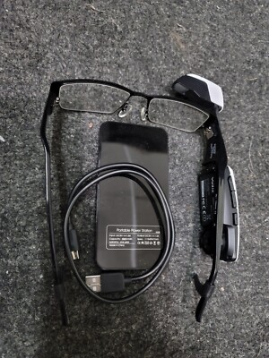M100 Vuzix smart glasses with portable power station | eBay