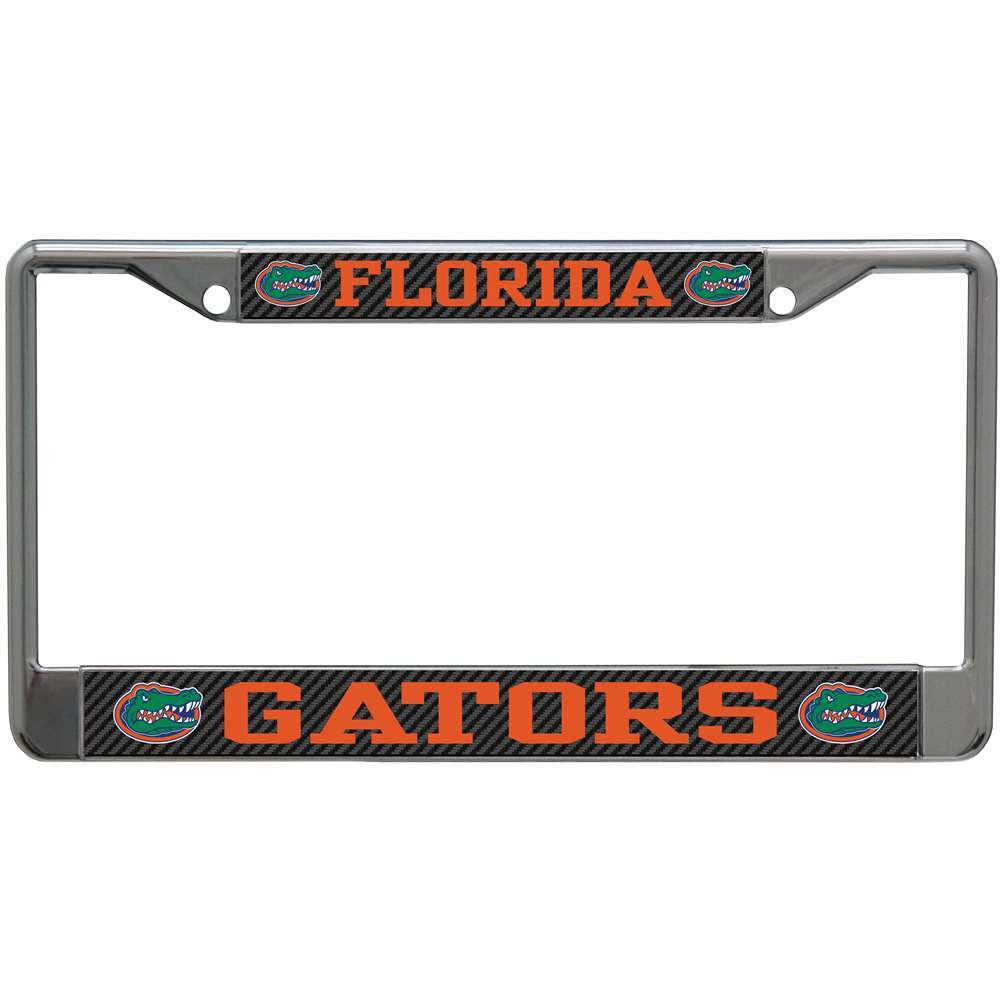 Florida Gators Metal License Plate Frame - Carbon Fiber | eBay