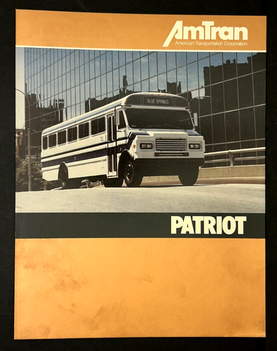 Amtran Patriot - Bus Sales Brochure & Specifications | eBay