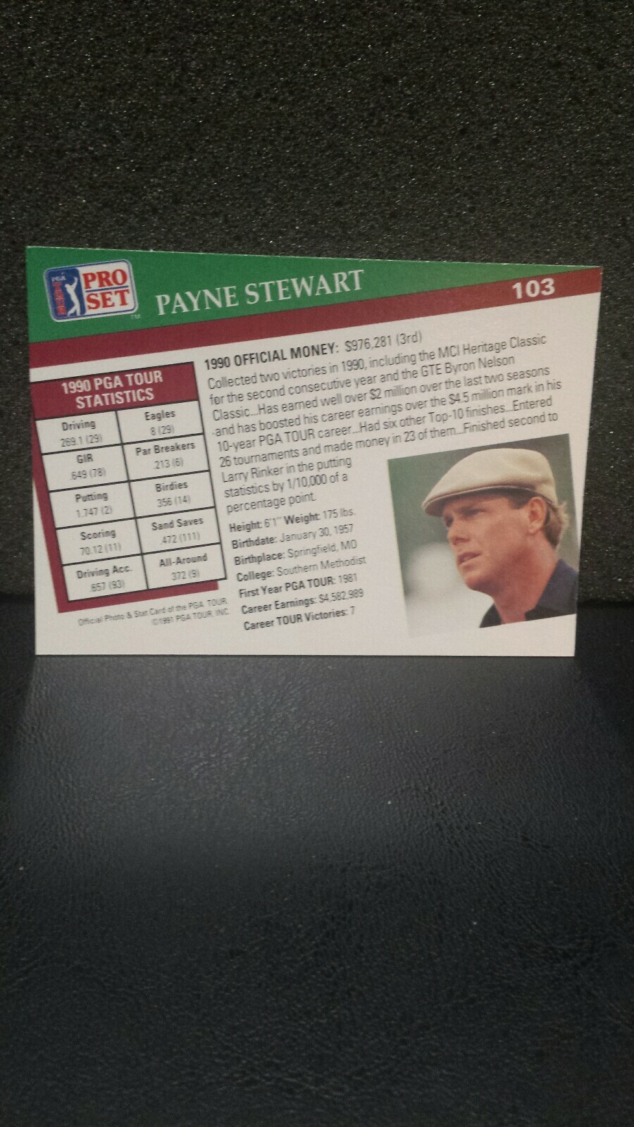 1991 Pro Set - #103 Payne Stewart for sale online | eBay