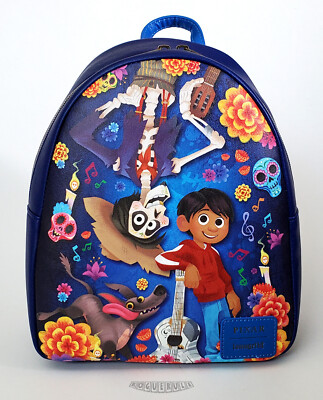 🚦Loungefly Disney Coco 5th Anniversay Mini Backpack - New! | eBay