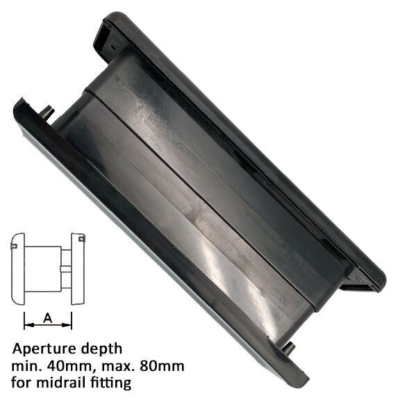 Yale Yaleseal Replacement Upvc Letterbox Letterplate 10" Or 12 ...