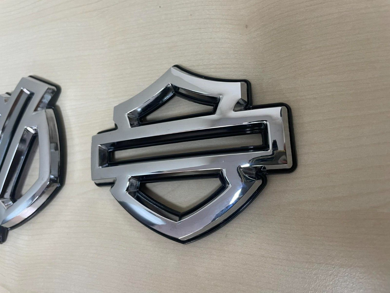 Harley Davidson CVO Emblems, Black & Chrome , sized for Gas Tank! | eBay