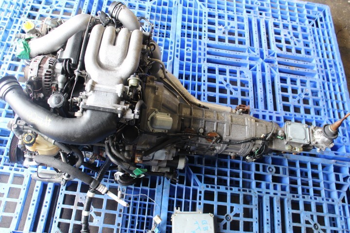 JDM 96-98 MAZDA RX-7 13B FD3S TWIN TURBO 1.3L ROTARY ENGINE 5-SPEED ...