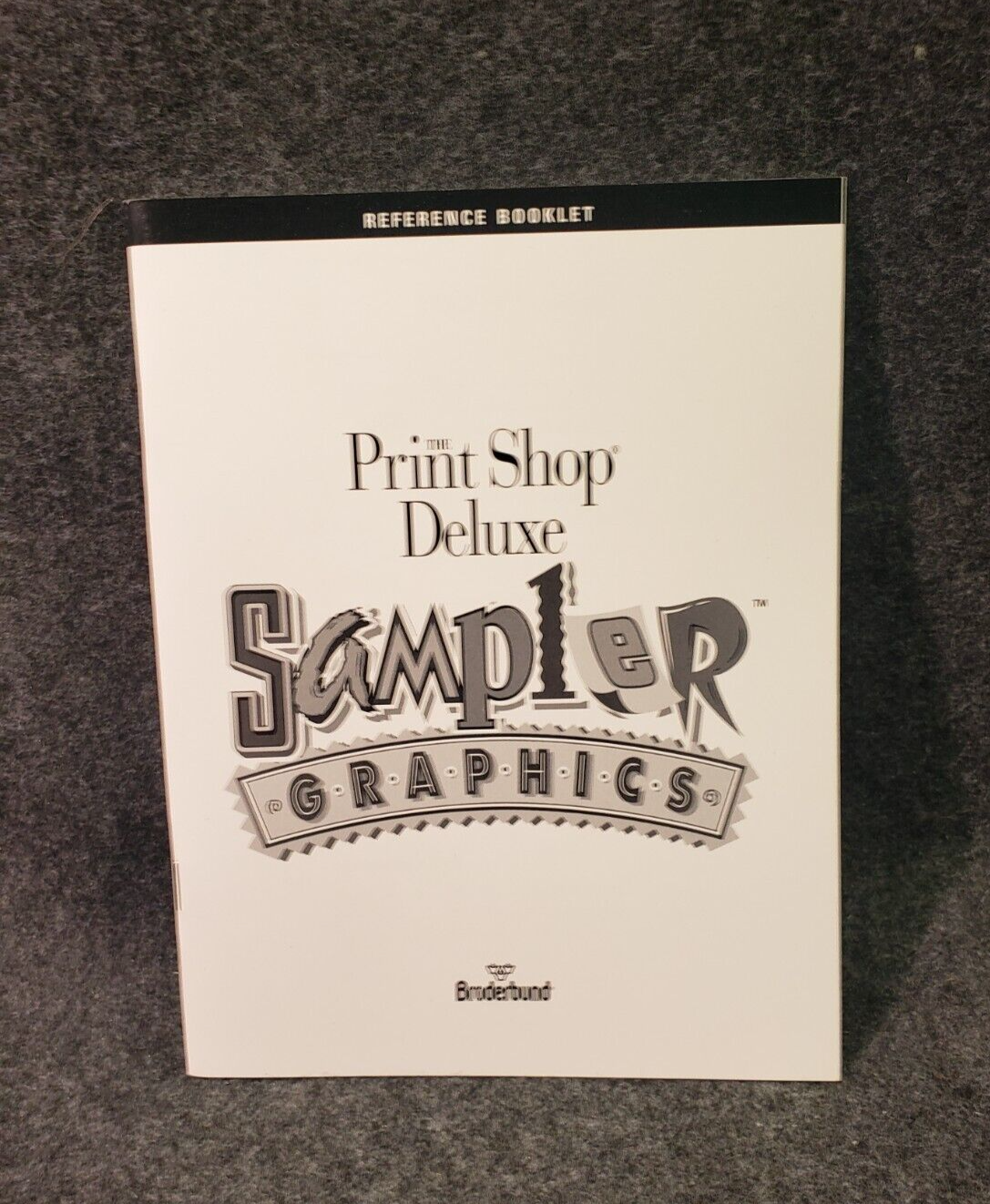 The Print Shop Deluxe Sampler Graphics Reference Booklet by Broderbund (C6B5)... | eBay
