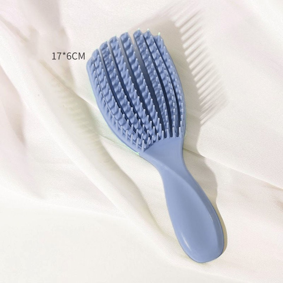 Shell Hair Comb Detangling Brush for Women with Scalp Massage and ...