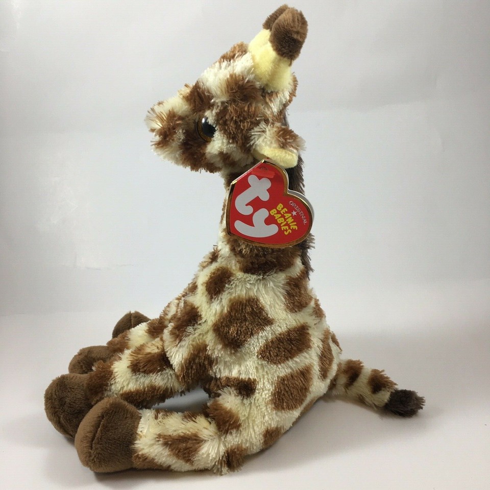 New 2020 TY Beanie Baby 6" GAVIN the Giraffe Stuffed Animal Toy Plush ...