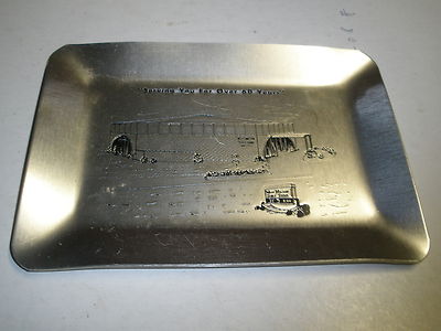 vintage aluminum tray Serving You For Over 60 Years West Milton State ...