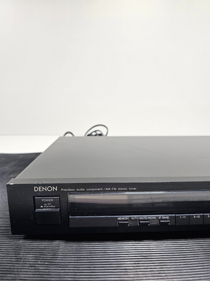 Used Denon TU-600 AM/FM Stereo Tuner – Fully Working With Cable Scratched | eBay