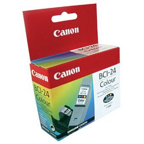 Canon BCI-24c - réservoir d'encre couleur- originale - pour Canon MP110 ...