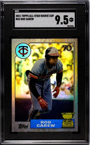 2021 Topps All-Star Rookie Cup #42 Rod Carew SGC 9.5 | eBay