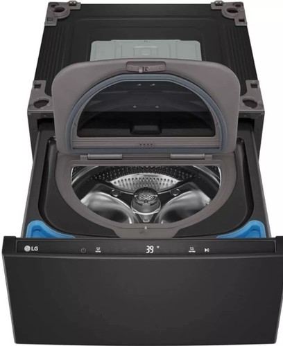LG Sidekick 1-cu ft 27-in Black Steel Pedestal Washer WD100CB | eBay