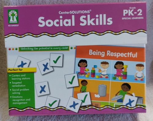 Center Solutions Social Skills PK-2 Special Learners KE-840027 15 FILE ...