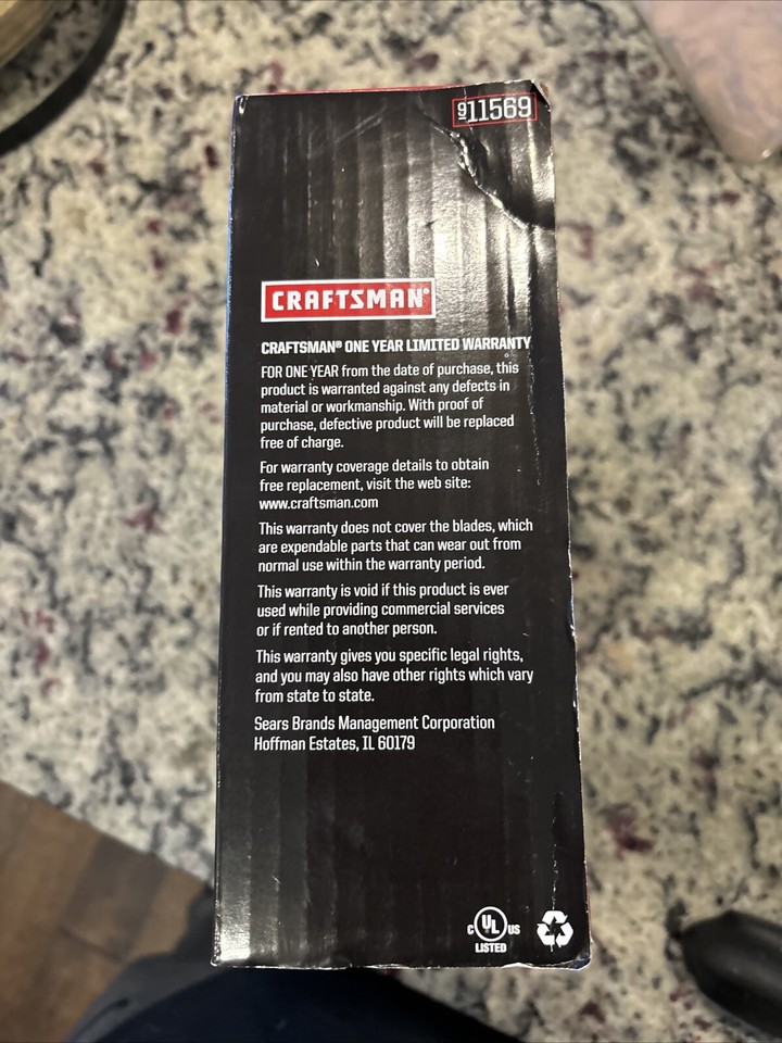 Craftsman C3 19.2v Orbital Jig Saw LED LASER TRAC 911569 Sealed Box New ...