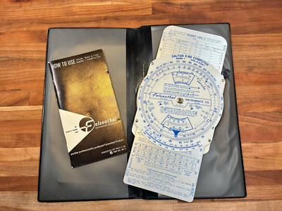 Dalton E-6B Mark I Flight Computer Dial-A-Con Felsenthal Instruments ...