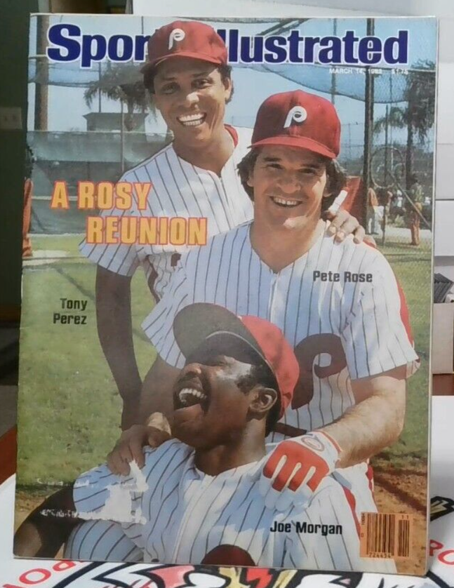 #496 SPORTS ILLUSTRATED MARCH 14 1983 ROSE MORGAN PEREZ A ROSY REUNION ...