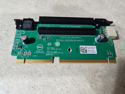 Dell PowerEdge R730 1 X PCIe x16 + 1 X PCIe x8 Riser #2 ships quickly ...