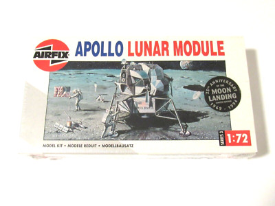 1/72 Airfix Apollo Lunar Module Moon Landing Plastic Model Kit #03013 ...