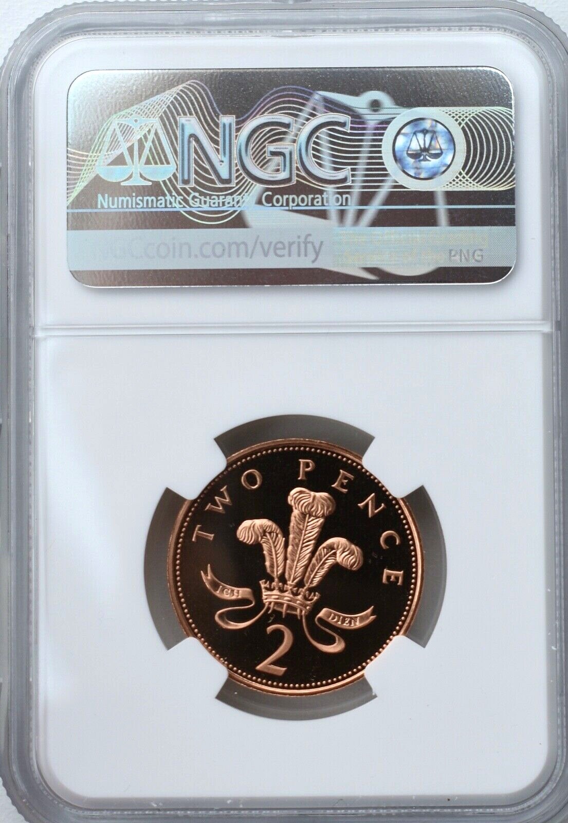 1992 2p Two Pence NGC PF69 RD Proof Great Britain | eBay