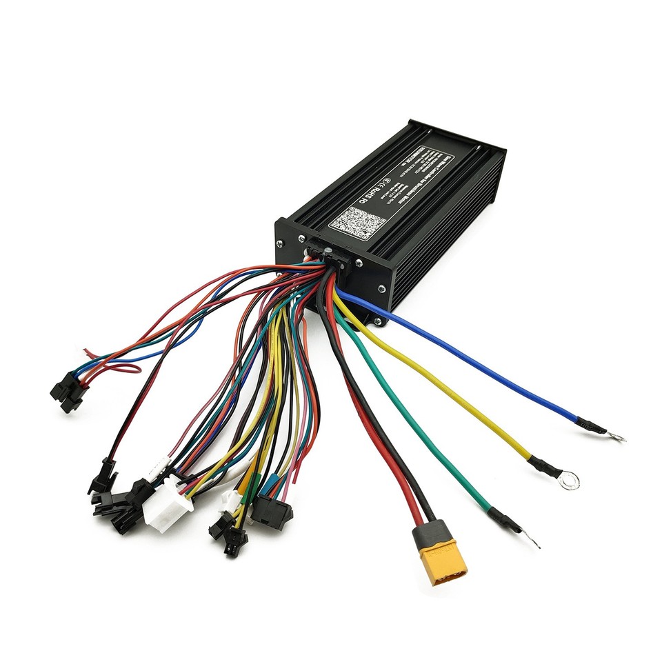 E-Bike 36V/48V/52V 45A Sine Wave 3-mode Controller EN06/SW900/UKC1 LCD ...