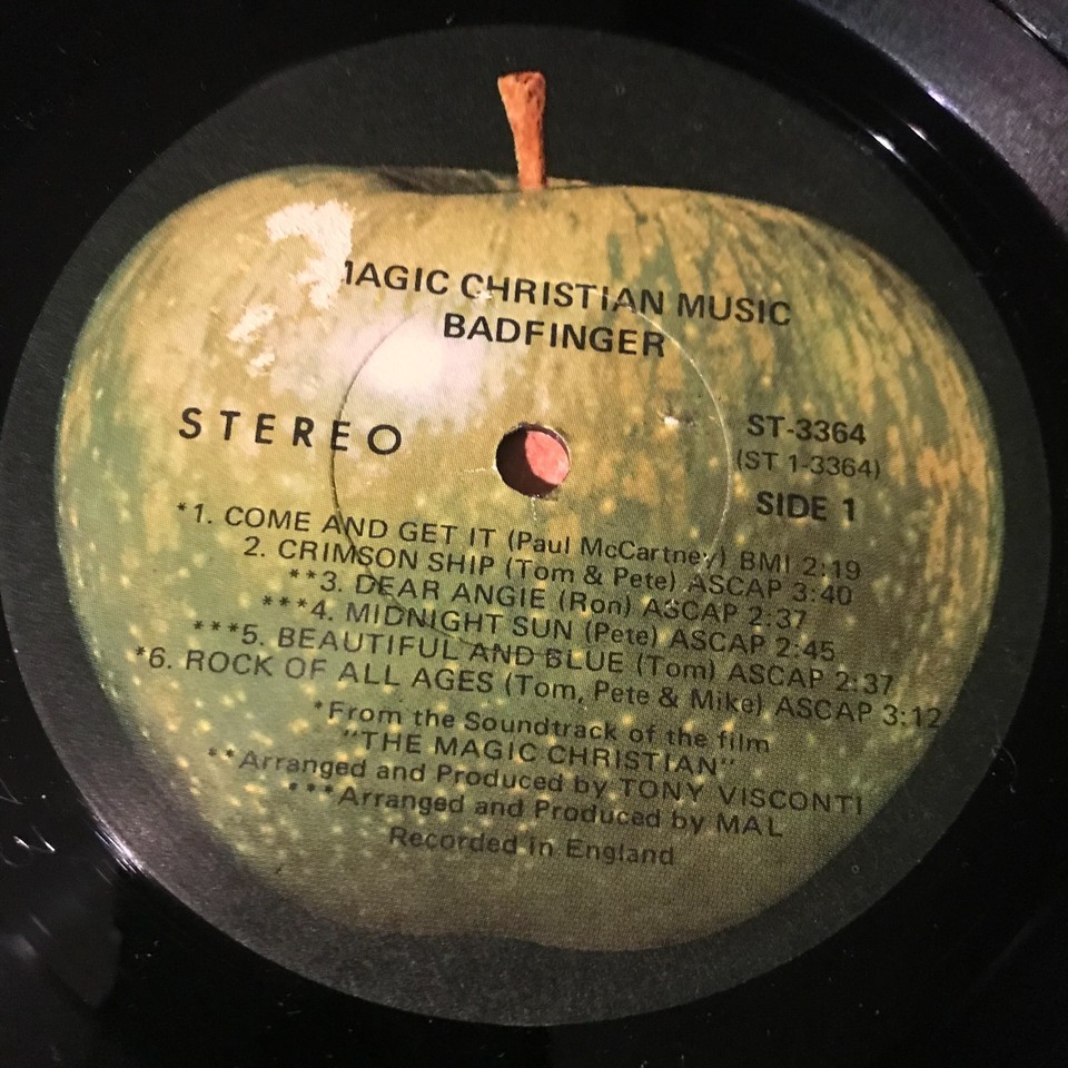Badfinger Magic Christian Music VG+ OG US LP Vinyl 1970 Apple CLEAN! | eBay