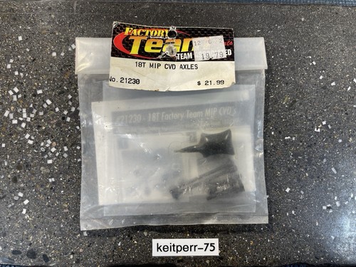 Factory Team RC18T MIP CVD Axles, ASC 21230, NEW! | eBay