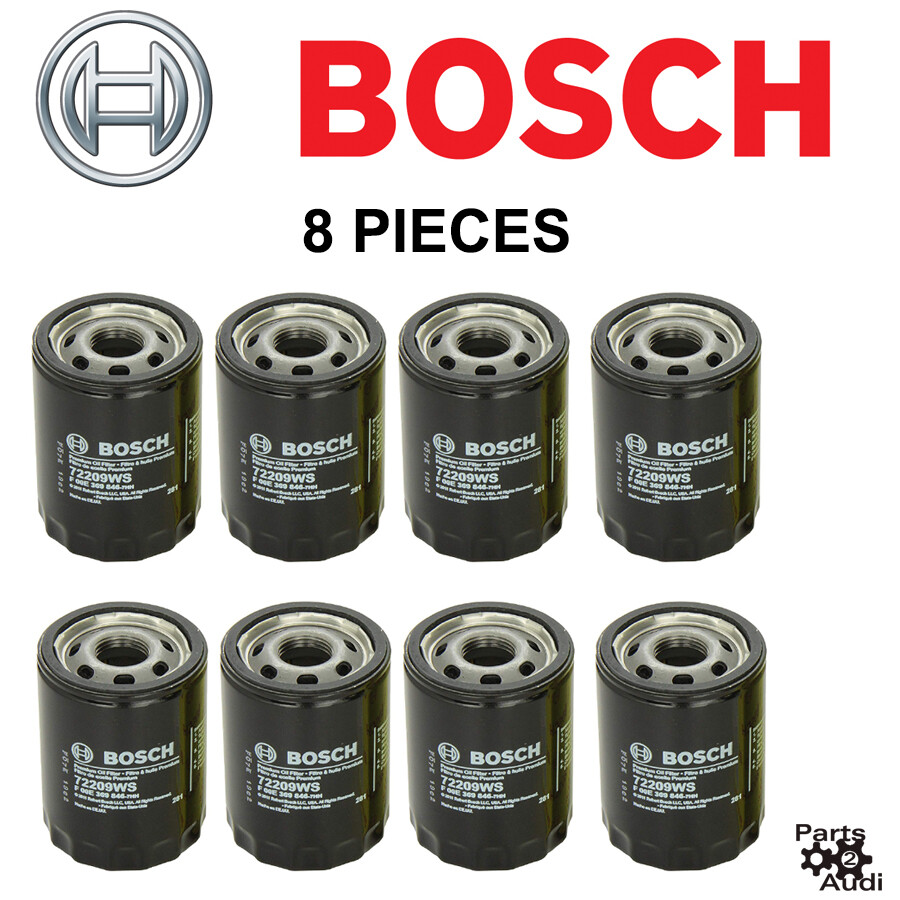 BOSCH Engine Oil Filter Kit 8pcs For Land Rover, Jaguar | eBay