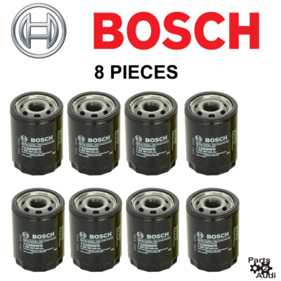 BOSCH Engine Oil Filter Kit 8pcs For Land Rover, Jaguar | eBay