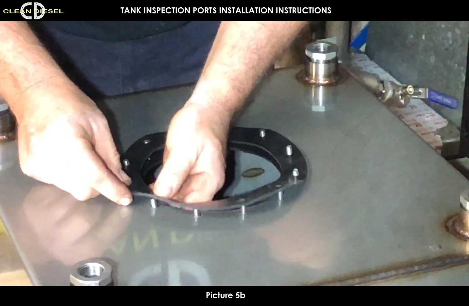 260x160 Mm Stadium Clean Diesel Tank Inspection Hatch 120 Series ...