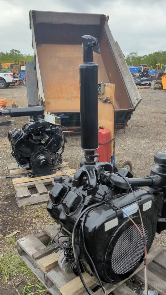 Wisconsin V465D Engine Stump Grinder Chipper Industrial 690 hours | eBay