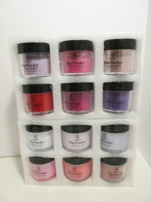 Beetles Nails Dip Powder, Dipping Powder Set 12 Colors Glitter Pink ...