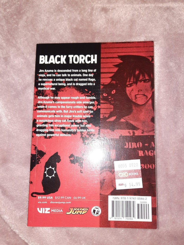 Black Torch Volume 1 Manga (English) by Tsuyoshi Takaki | eBay