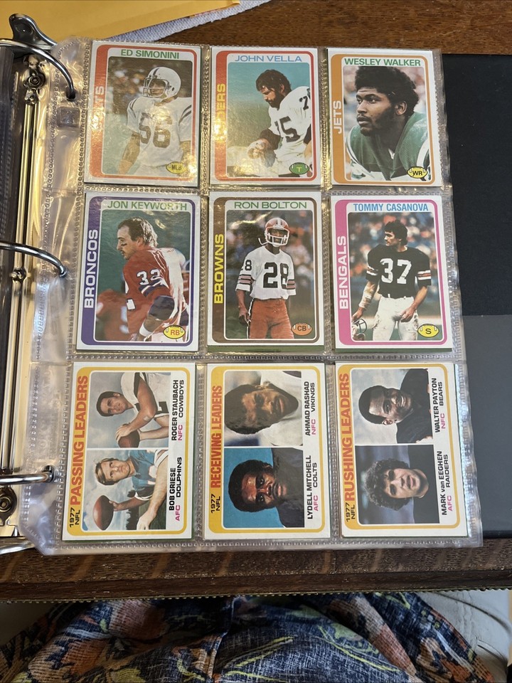 1978 Topps Football Complete Set 1-528 Ex+ In Pages. | eBay