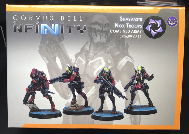 Infinity Combined Army Shasvastii NOX Troops Corvus Belli 280699 INF ...