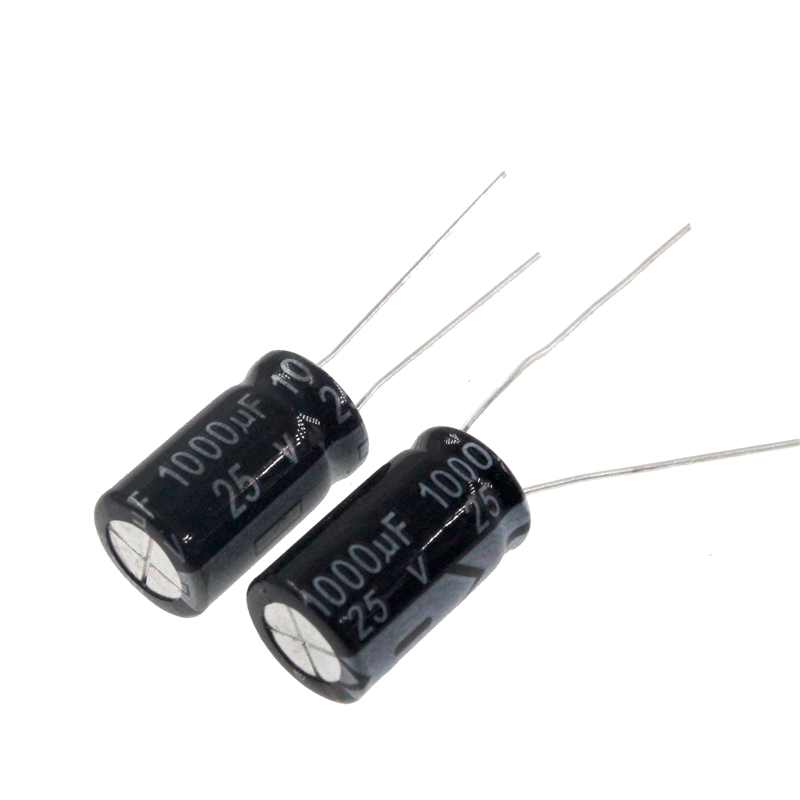 4PCS 25V 1000uF 25Volt 1000MFD 105C Aluminum Electrolytic Capacitor 10× ...