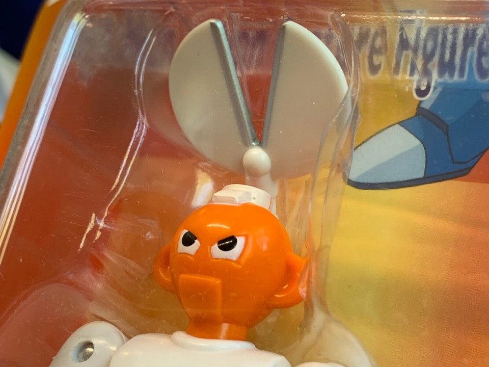 1995 Capcom Bandai Mega Man CUTMAN Action Feature Figure in Sealed ...