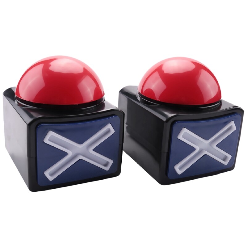 2PCS Game Answer Buzzer , Game Buzzer Alarm Sound Play Button with ...