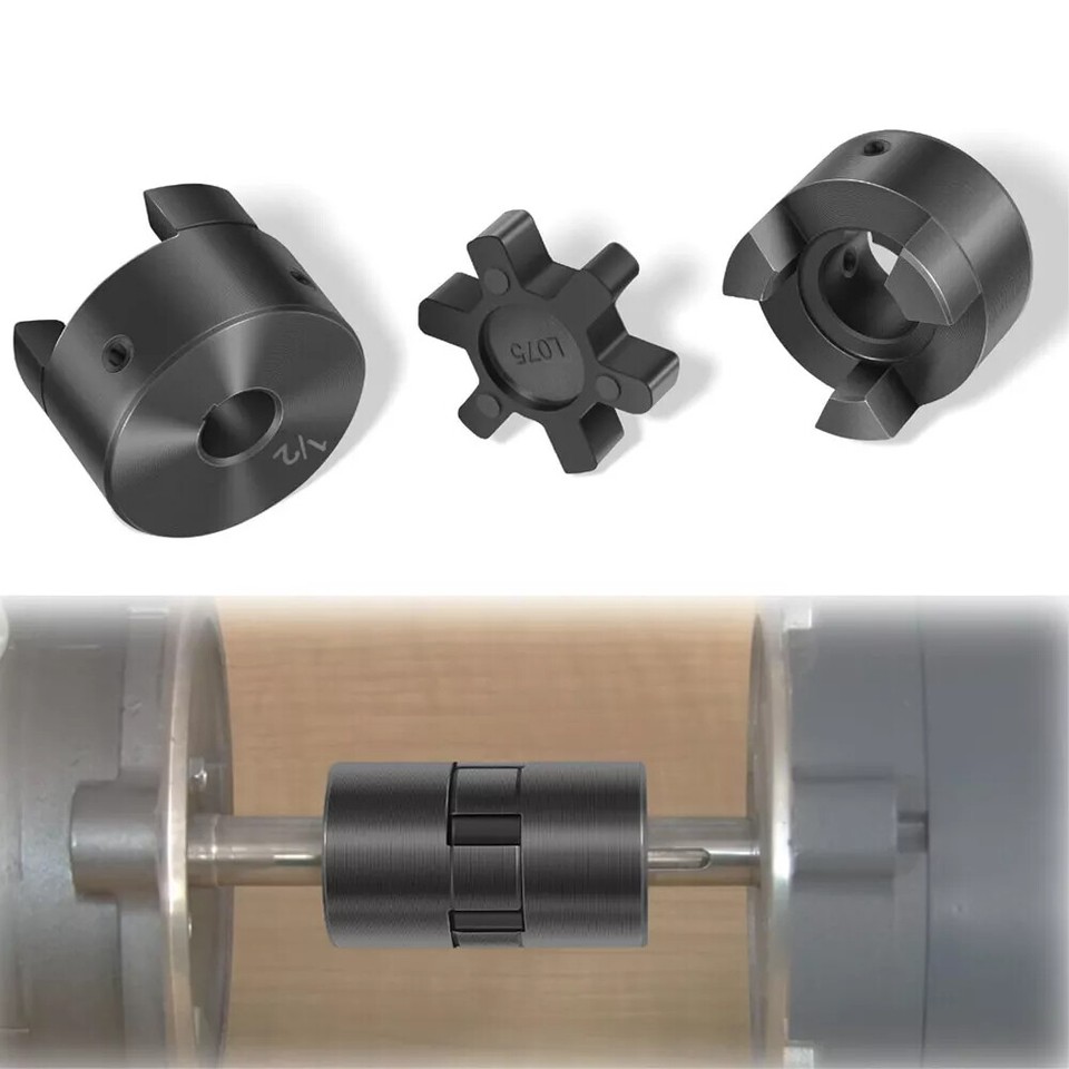3-Piece L-Jaw Coupling Coupler Set For Log Wood Splitter 1/2"-3/4" L075 ...