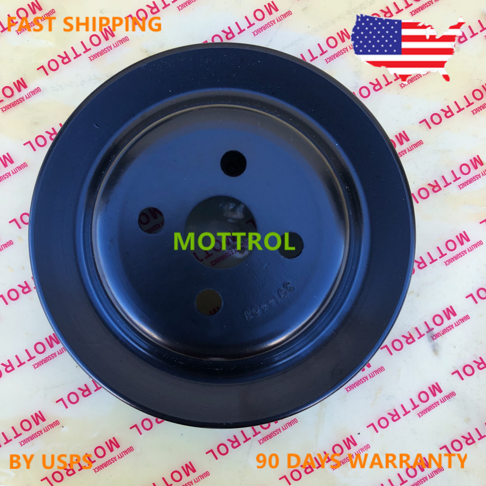 FITS Cummins 6BT 6B 4BT Engine Fan Grooved Belt Pulley 3902710 3914463 ...