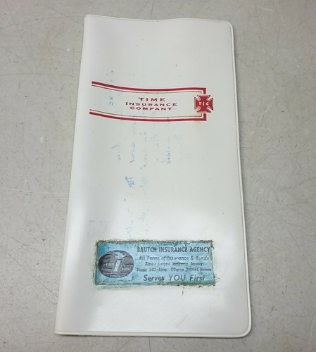 Bautch Insurance Agency Time Insurance Company Paperwork Folder Alma ...